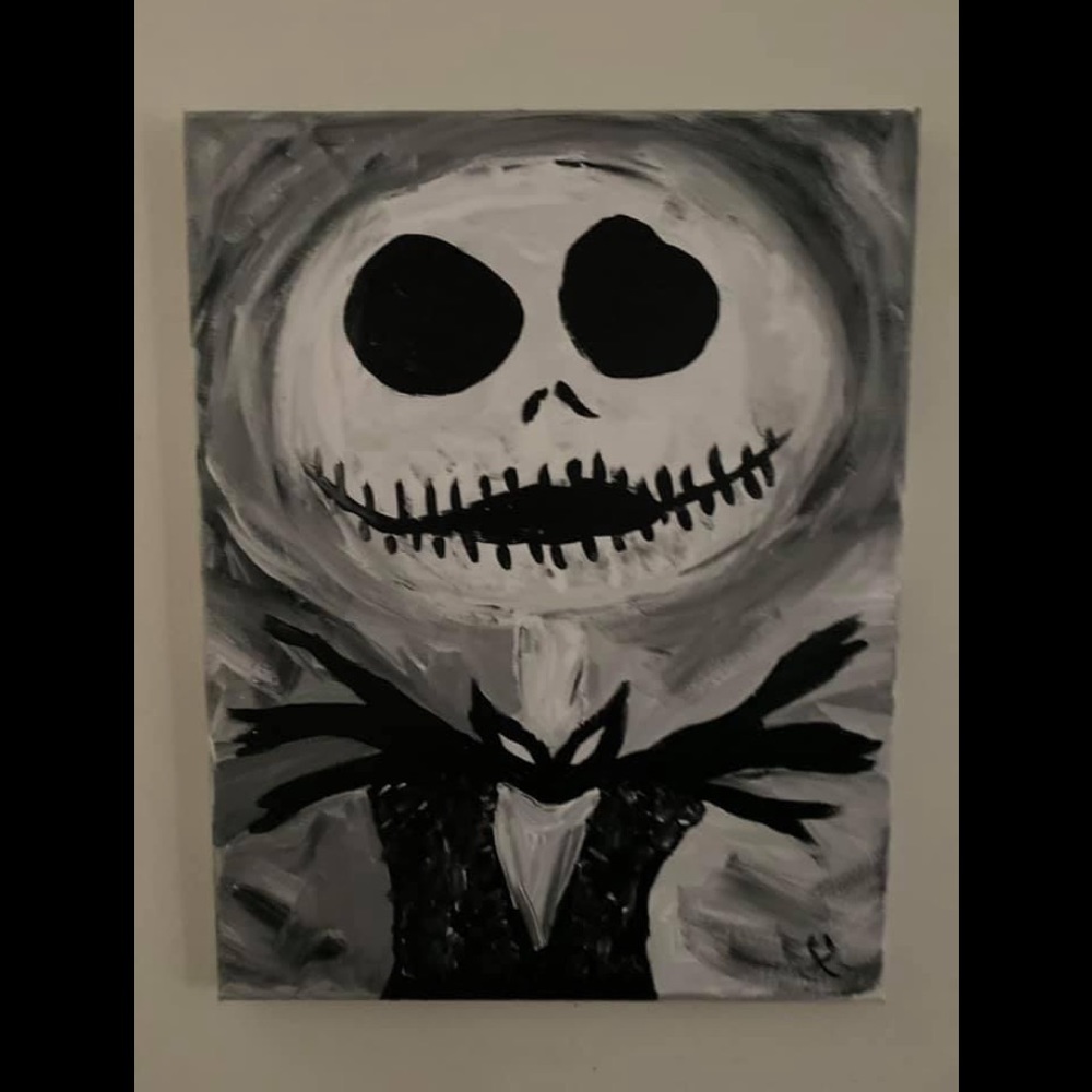 Jack Skellington Painting - Gem